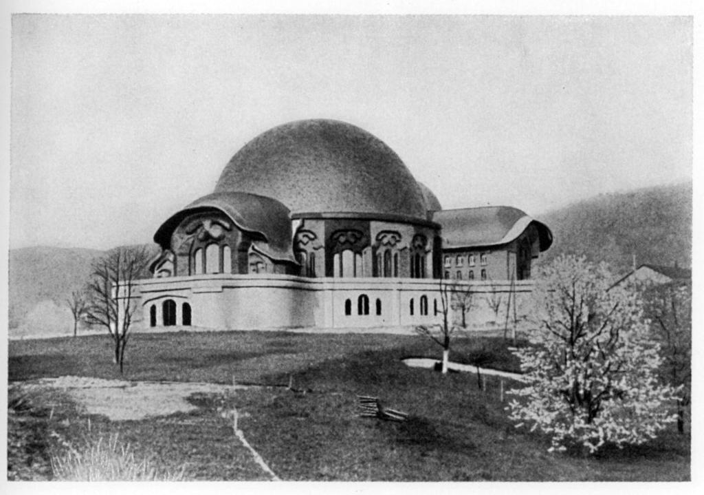 Exterior photos of Rudolf Steiner's First Goetheanum