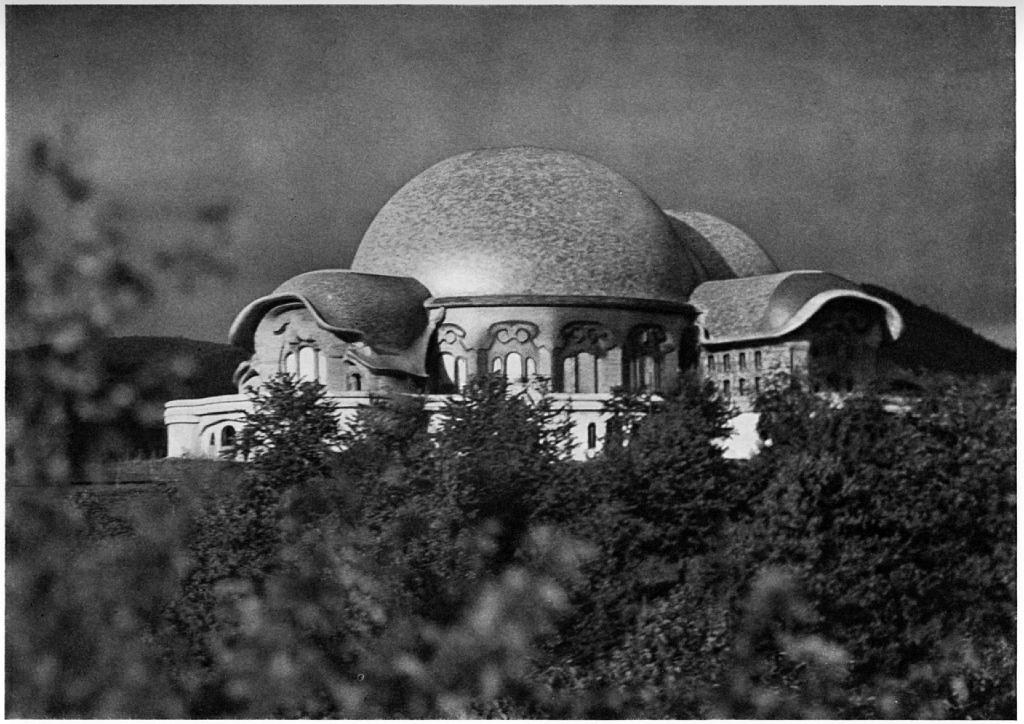 Exterior photos of Rudolf Steiner's First Goetheanum