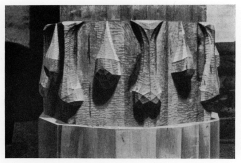 Interior photos of Rudolf Steiner's First Goetheanum