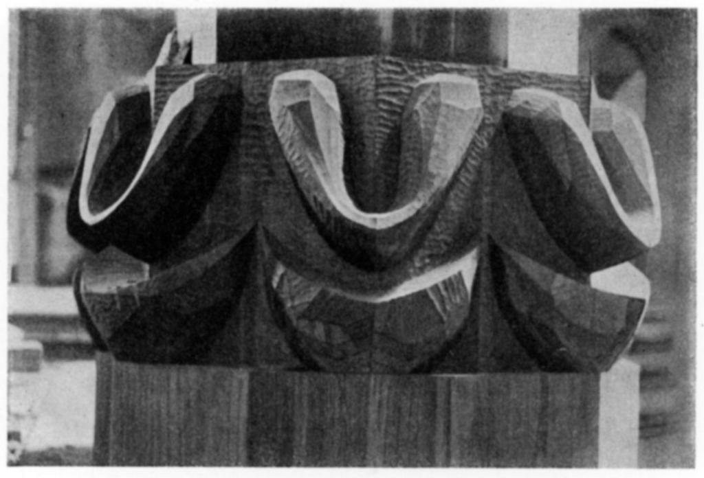 Interior photos of Rudolf Steiner's First Goetheanum
