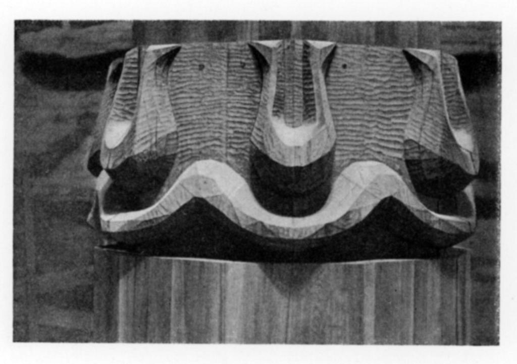Interior photos of Rudolf Steiner's First Goetheanum