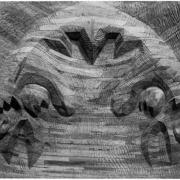 Interior photos of Rudolf Steiner's First Goetheanum