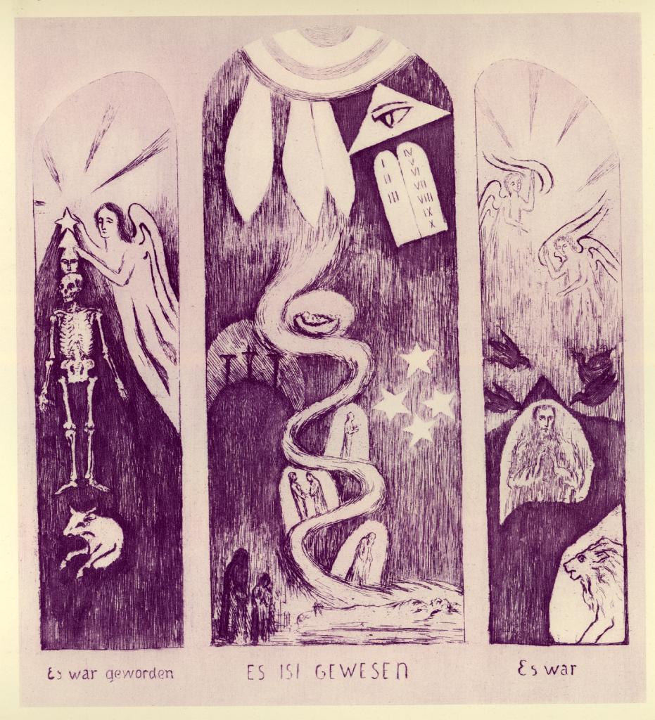Glass Windows Designed by Rudolf Steiner