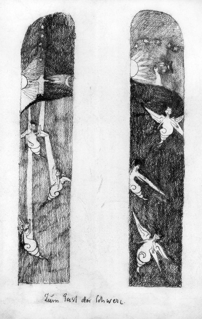 Glass Windows Designed by Rudolf Steiner