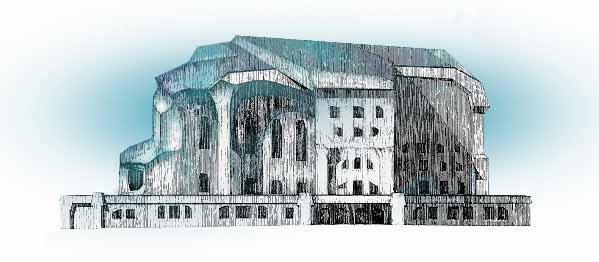 Rudolf Steiner's Second Goetheanum Photo Gallery